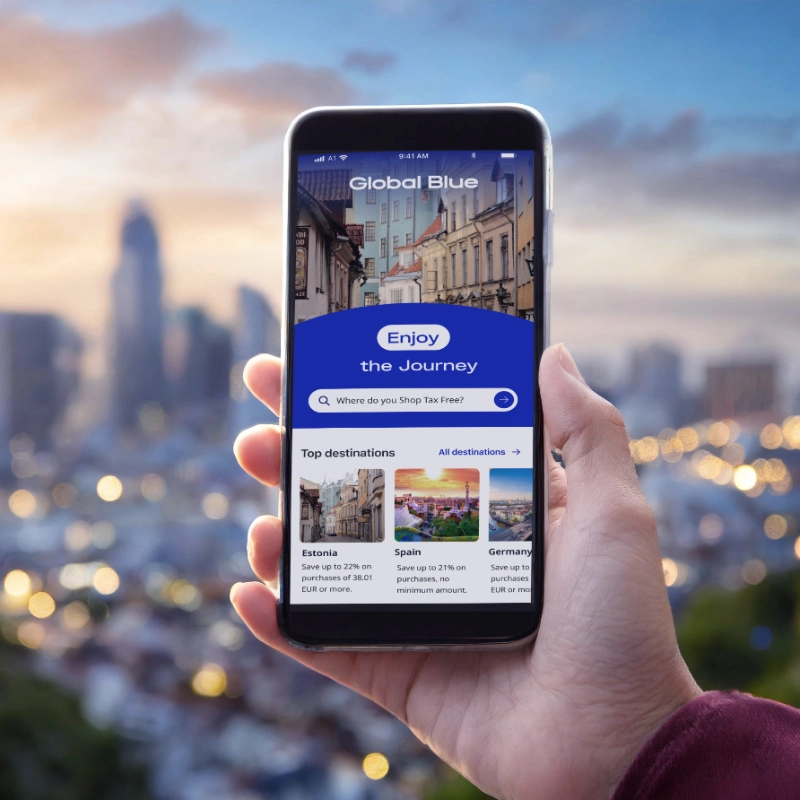 Laden Sie die Shop Tax Free-App herunter | Global Blue